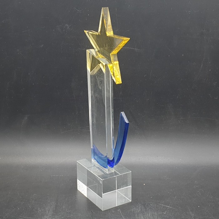 P38 Plakat kristal / Trophy Crystal kaca / Piala Golf / Piala Dunia ...
