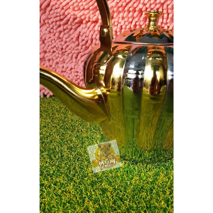 2L Teko emas stainless DIAMOND teko arab air zam zam TEBAL 2638 ...