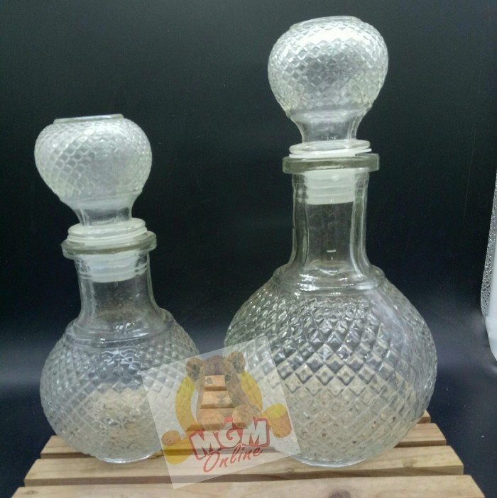 Botol Wine / Whiskey / Botol kopi / Botol Liqueurs Alkohol 21CM SP129 ...
