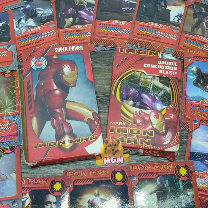Kartu bermain Iron man card – kartu iron man collection card – Welcome ...