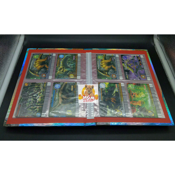 Album Dinoking- Tempat Kartu Dinoking Trading Card Game simpan 96 card ...