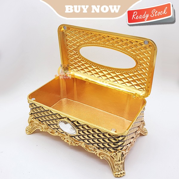 LUXURY Metal Klasik Tempat kotak tisu Tissue Box Classic BIG Diamond ...