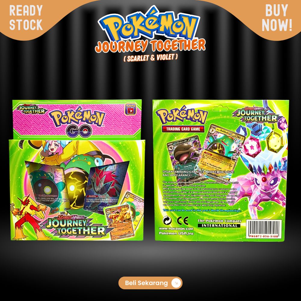 Kartu pokemon DOUBLE Pokemon Trading Card poket monster double deck ...